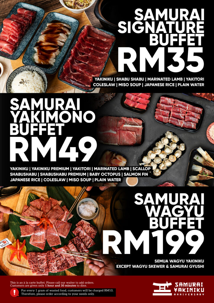 Menu - Samurai Yakiniku